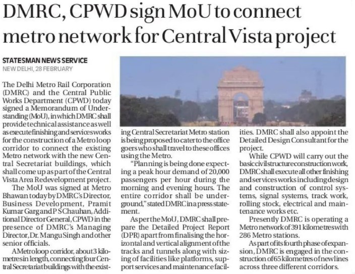 Welcome to Delhi Metro Rail Corporation(DMRC) | Official Website