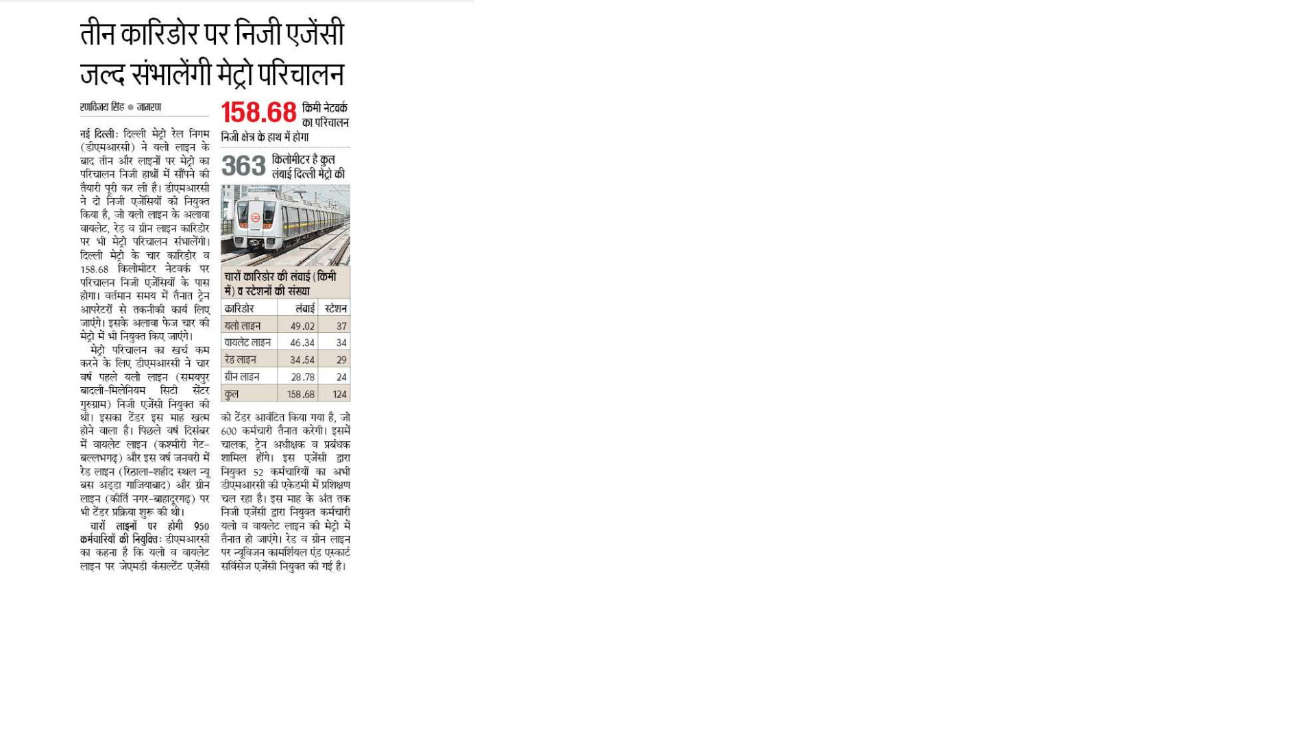 Welcome to Delhi Metro Rail Corporation(DMRC) | Official Website