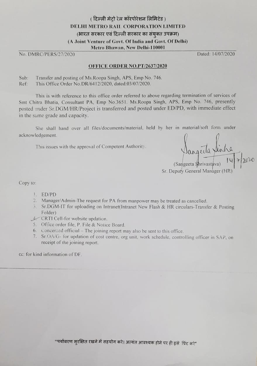 Welcome to Delhi Metro Rail Corporation(DMRC) | Official Website